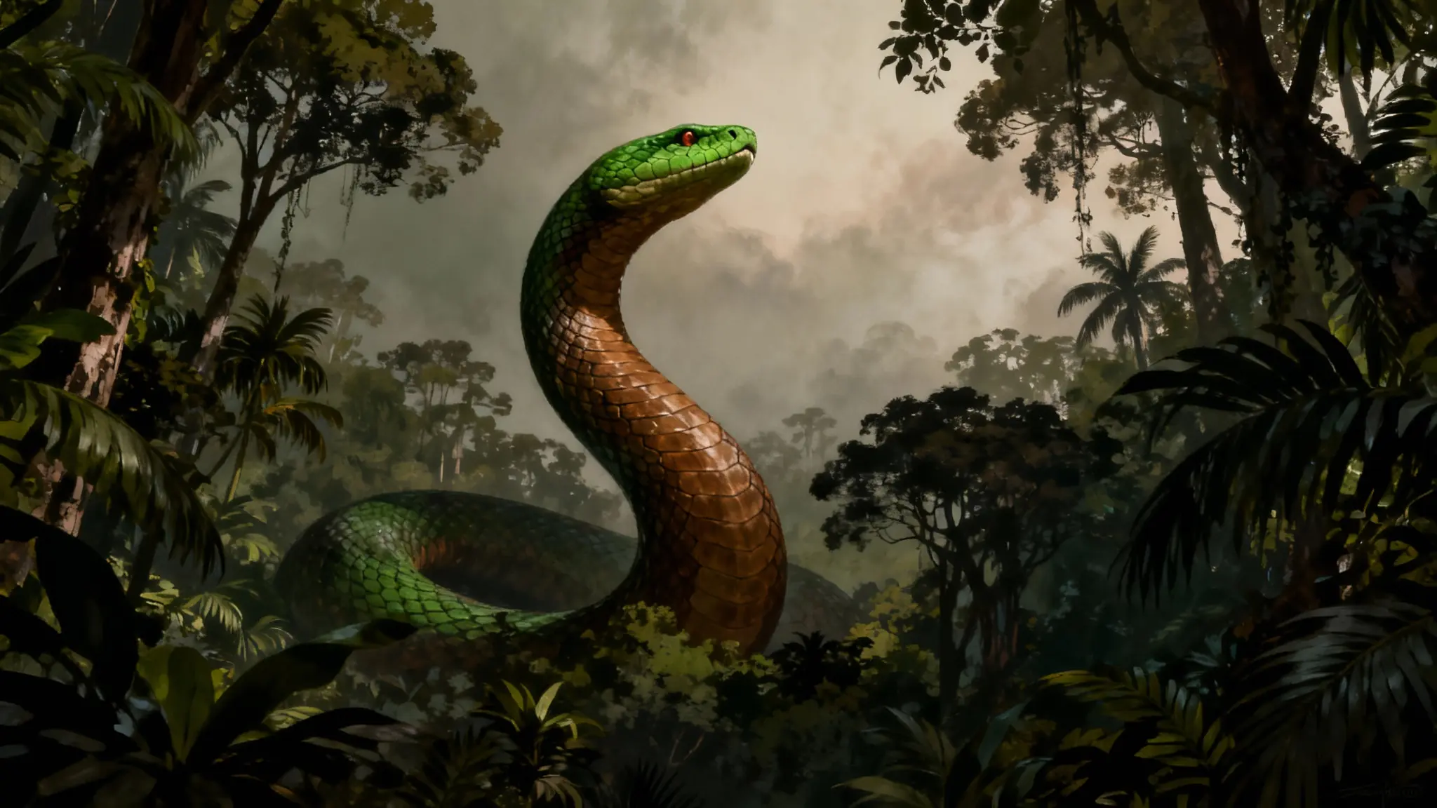 Le Mythe du Serpent Géant de 15 Mètres au Congo : Le Récit le Plus ...